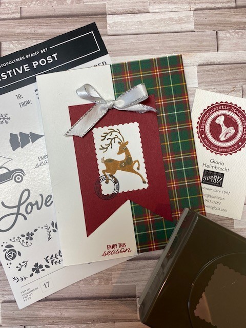 A Most Festive Post - Stamp With Gloria, LLC